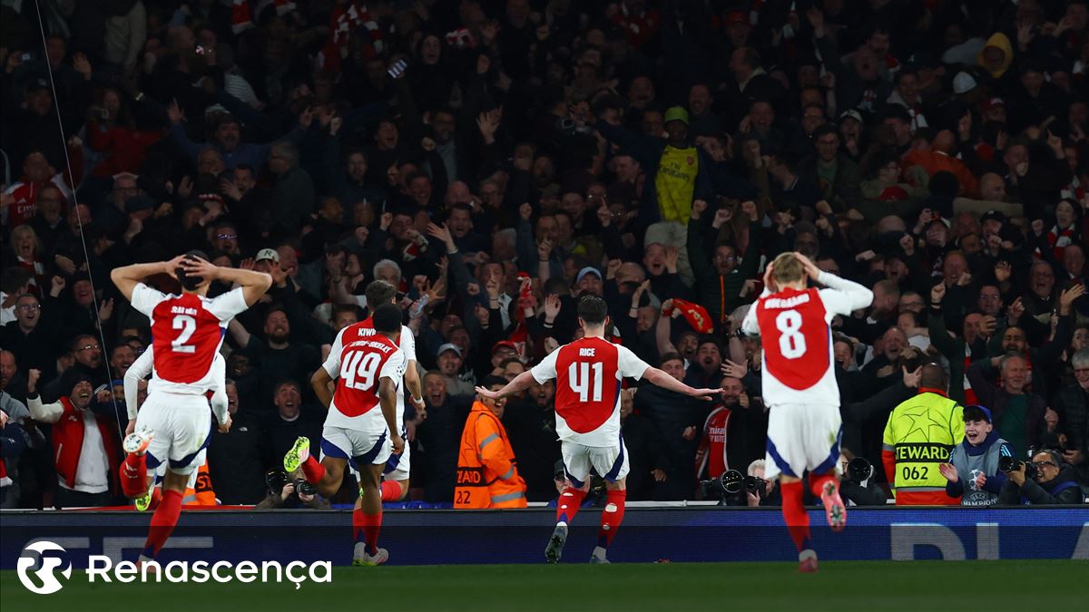 Efeito Rice. Arsenal esmaga Real Madrid e aproxima-se da meia-final da ...
