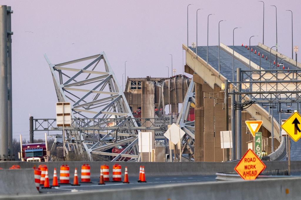 Veja as imagens do colapso da ponte de Baltimore - Renascença