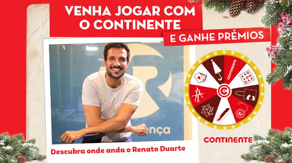 Siga o Renato Duarte pelo país e ganhe prémios com o Continente ...