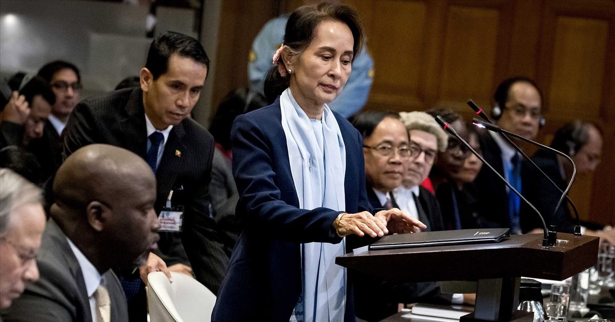 Aung Suu Kyi nega acusações de genocídio e é recebida como heroína de ...