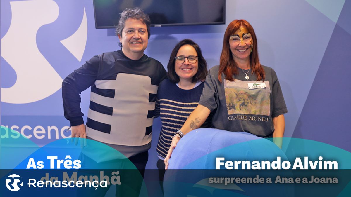 Fernando Alvim é um dos famosos mascarados d'As Três da Manhã ...