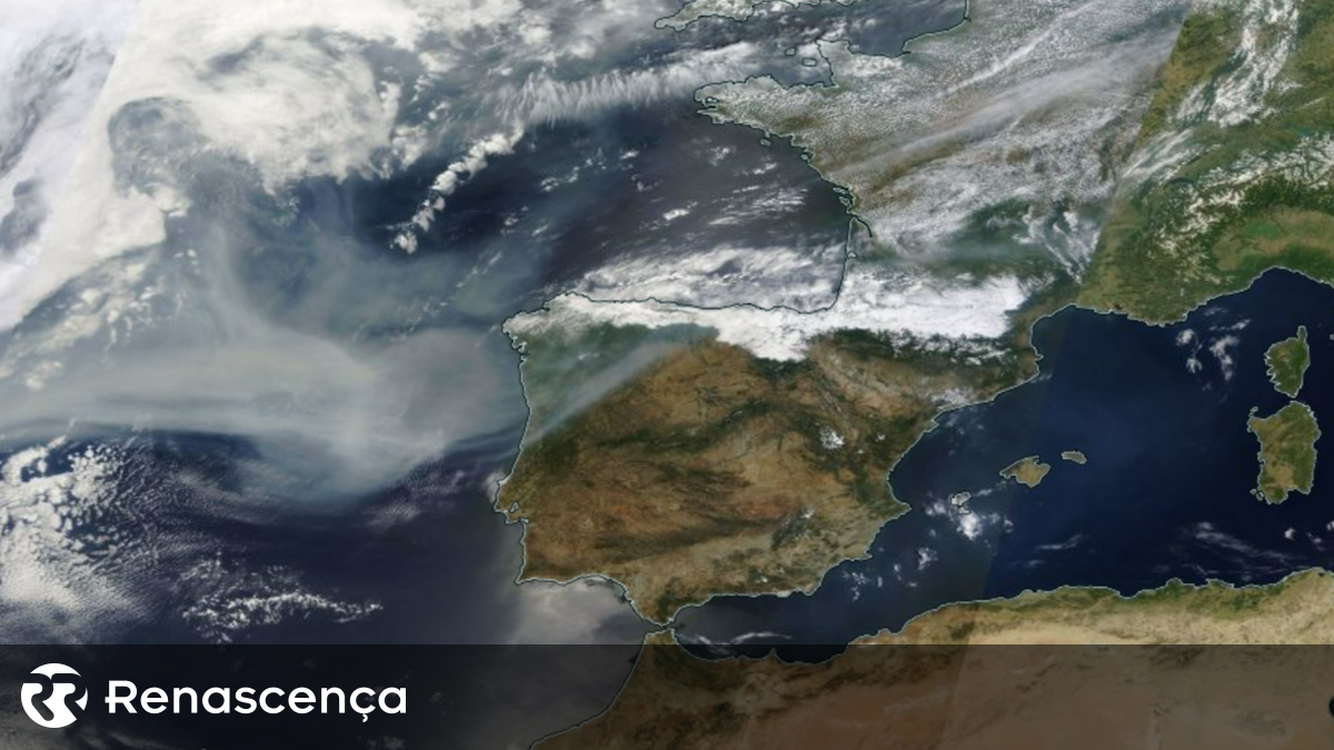 Fumos dos incêndios do Canadá dissipam-se sobre o continente nas ... Fumos dos incêndios do Canadá dissipam-se sobre o continente nas ...