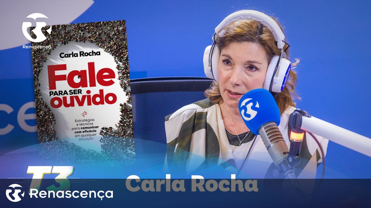 "Fale para ser ouvido" é o novo livro de Carla Rocha - Renascença V+