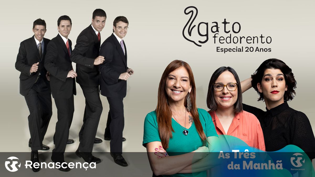 20 anos de Gato Fedorento n'As Três da Manhã - Renascença