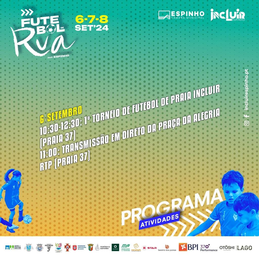 Futebol adaptado é a novidade da terceira edição do “Futebol de Rua ...