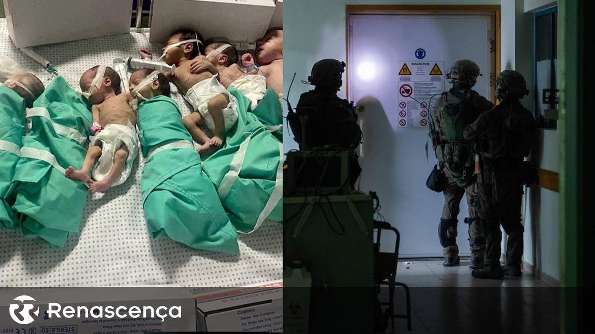 "Vamos sobreviver?" Caos em hospital de Gaza invadido por militares de ...