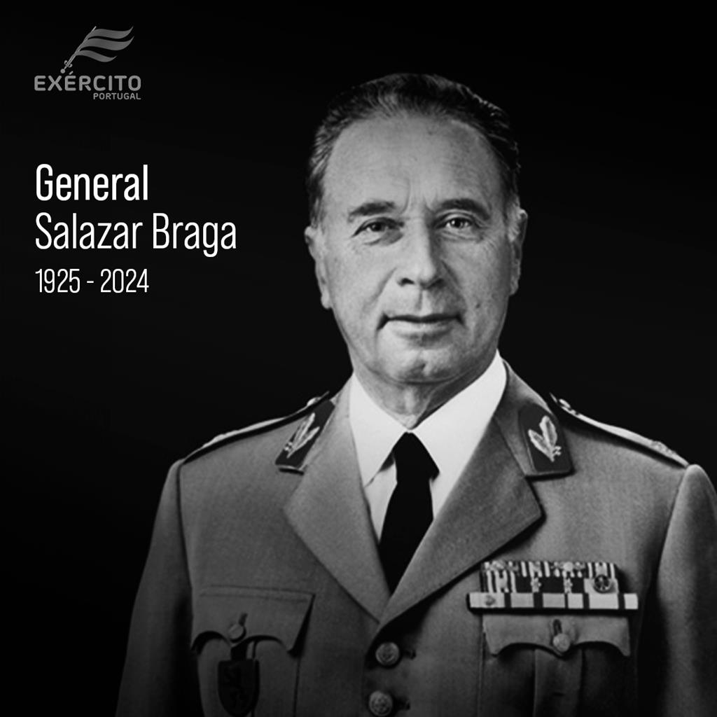 Morreu o general Salazar Braga, antigo chefe do Estado-Maior do ...