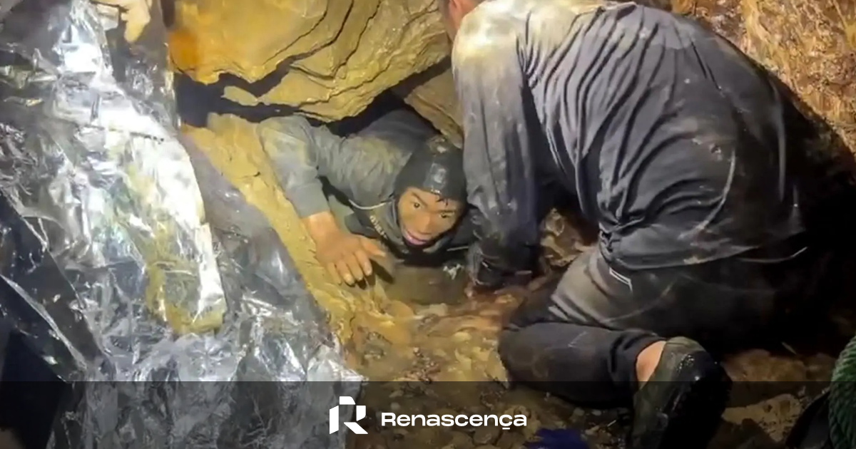 Resgatado um dos sete homens encurralados em gruta inundada em Laos ...