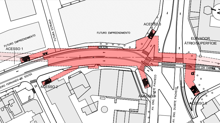 Metro de Lisboa. Veja aqui a nova estação Infante Santo - Renascença