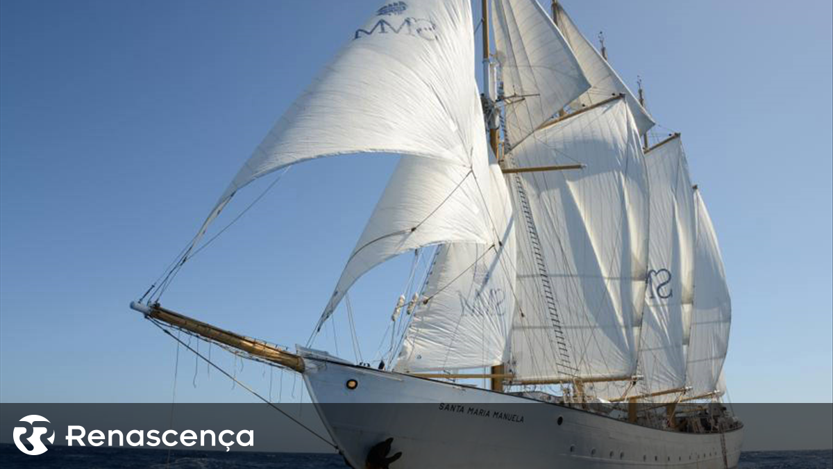 Oceanos: Navio português Santa Maria Manuela encabeça desfile inaugural ...