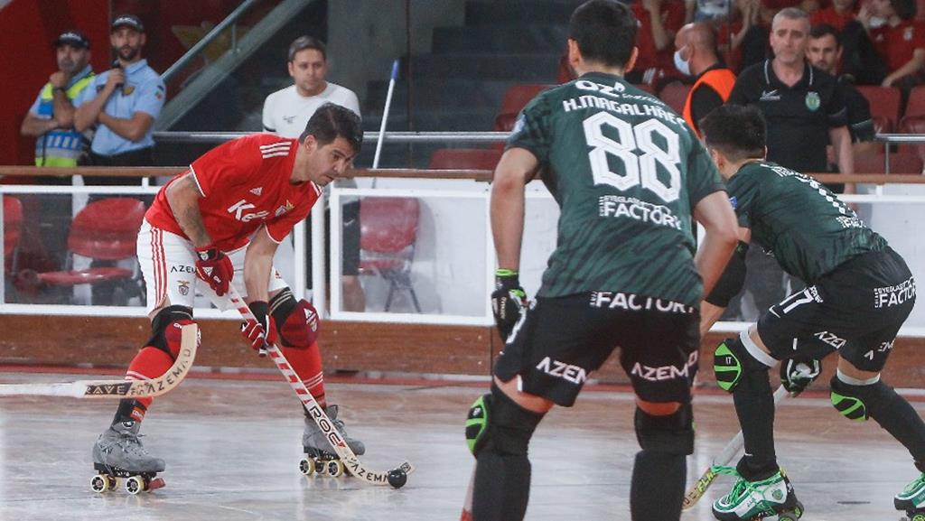 Hóquei em patins. Confrontos no Benfica-Sporting dão castigos a cinco ...