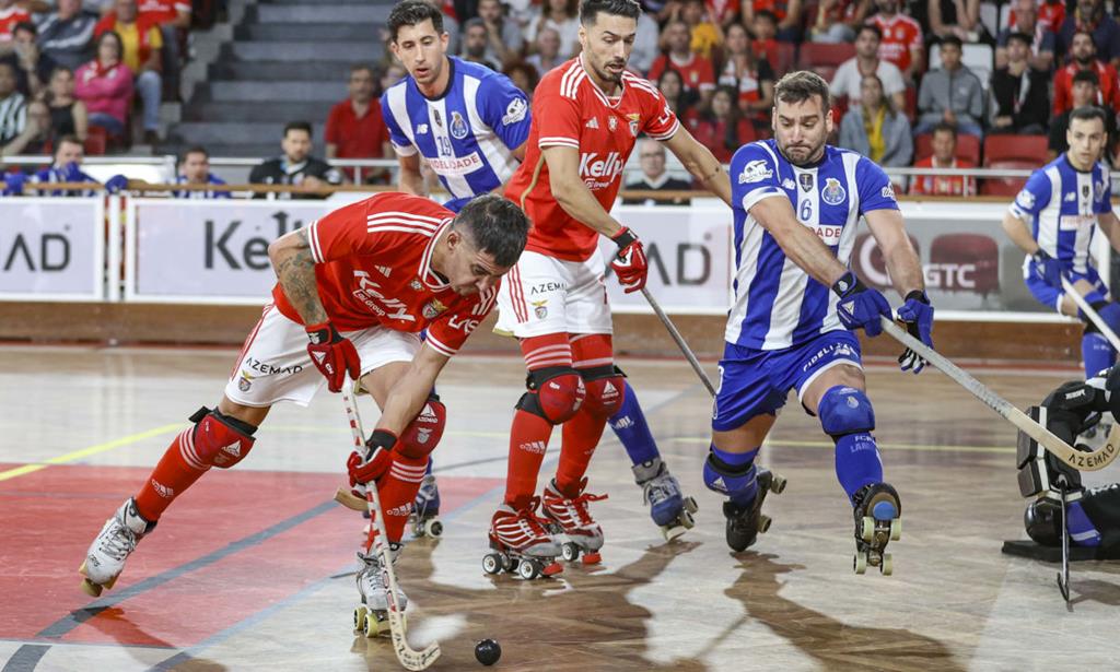 Hóquei em patins. Benfica derrota FC Porto e empata final - Renascença