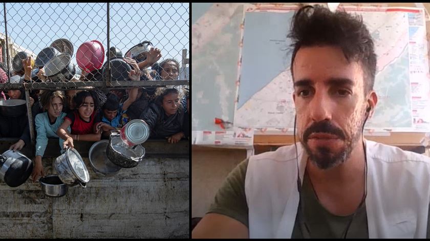 O que vê um português em Gaza?