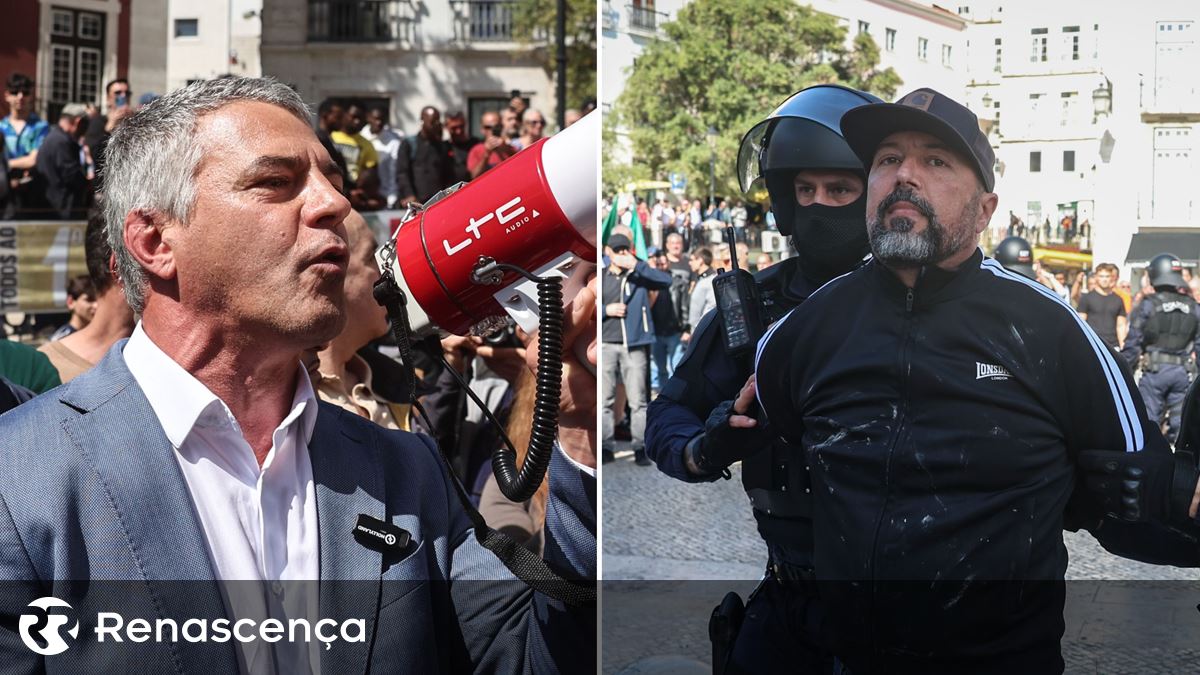 Líder do Ergue-te e Mário Machado detidos após "manif" não autorizada ...
